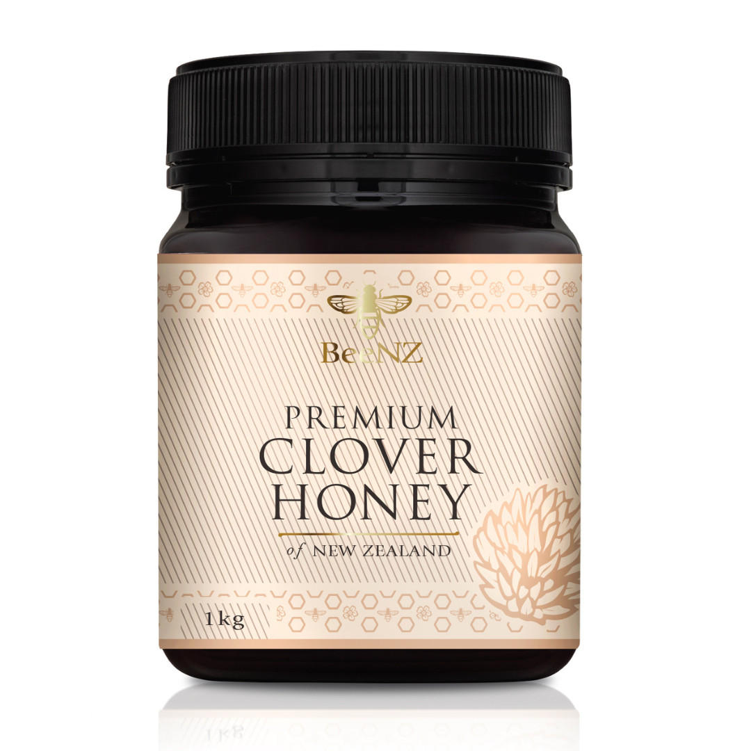 Buy BeeNZ Clover Honey | Smooth New Zealand Honey